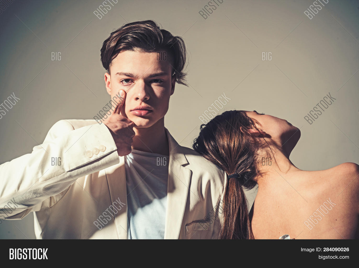 Man Woman. Unemotional Image & Photo (Free Trial) | Bigstock
