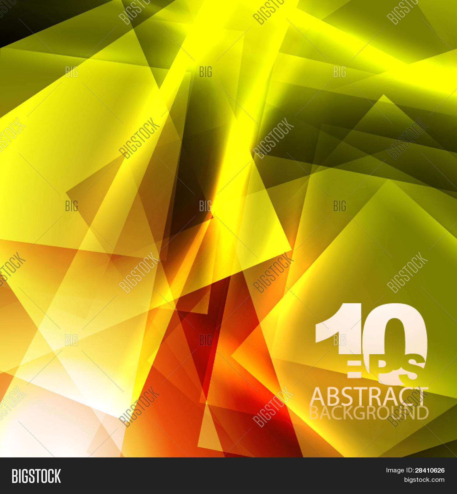 Yellow Techno Vector & Photo (Free Trial) | Bigstock