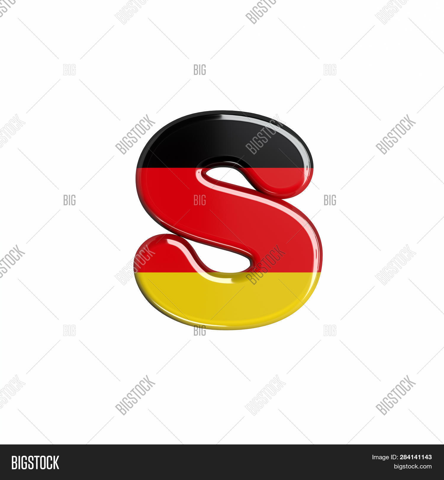 Germany Flag Letter S Image & Photo (Free Trial) | Bigstock