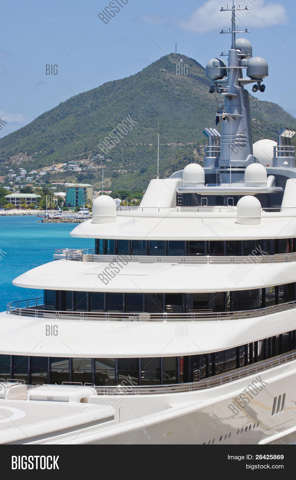 Decks Luxury Yacht Image & Photo (Free Trial) | Bigstock