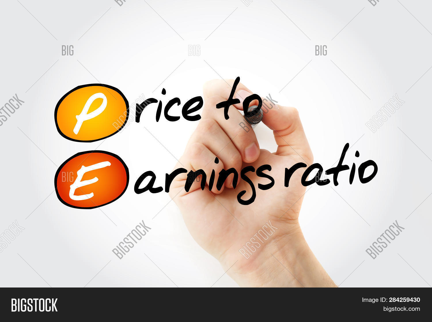 Pe - Price Earnings Image & Photo (Free Trial) | Bigstock