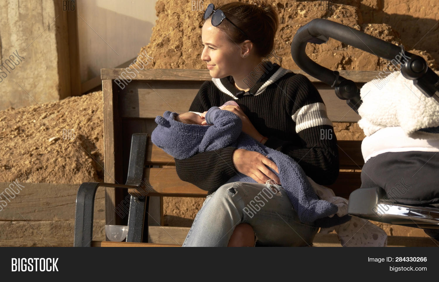 Positive Smiling Mama Image & Photo (Free Trial) | Bigstock