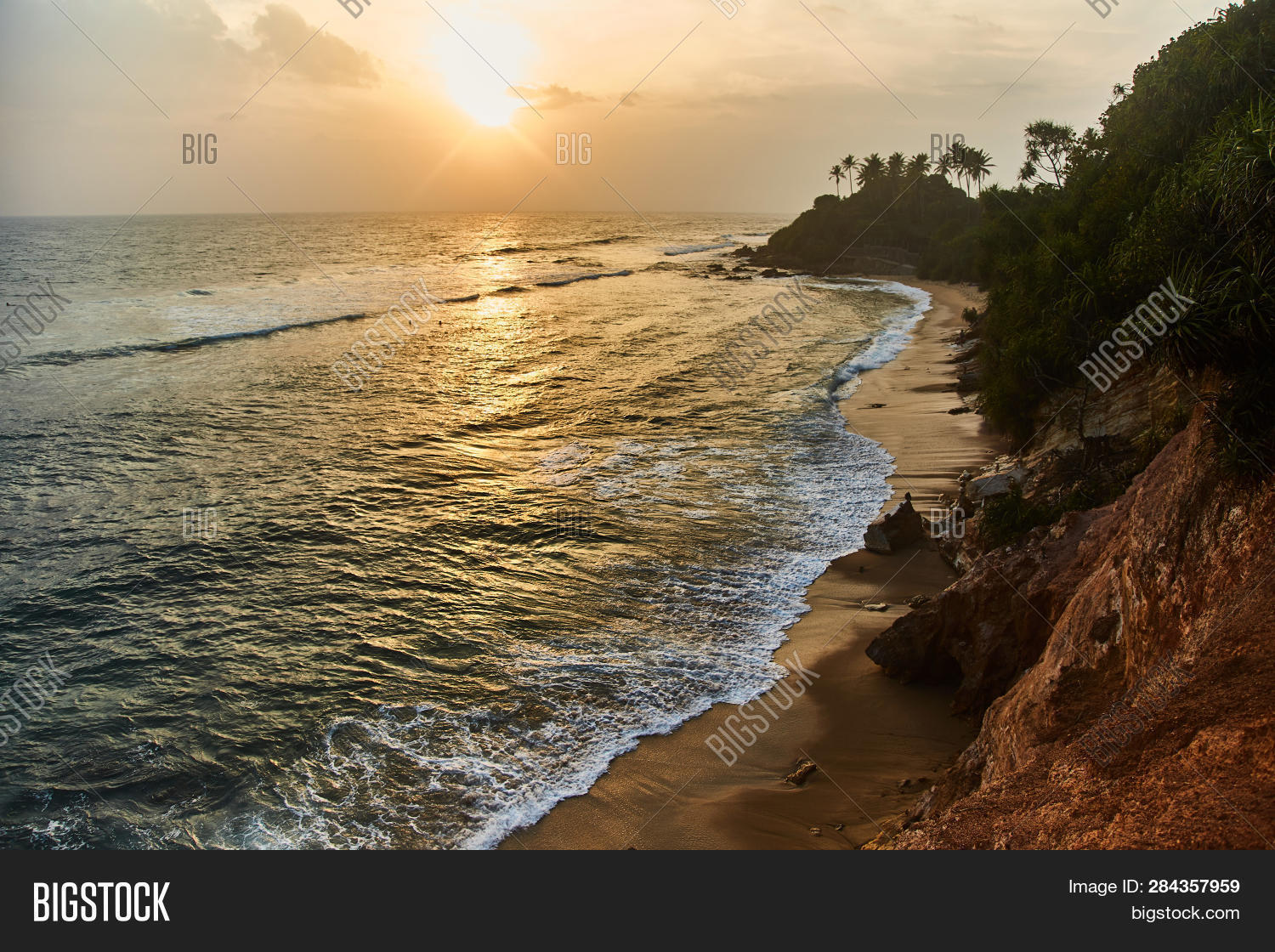 Aerial View Acid Beach Image & Photo (Free Trial) | Bigstock