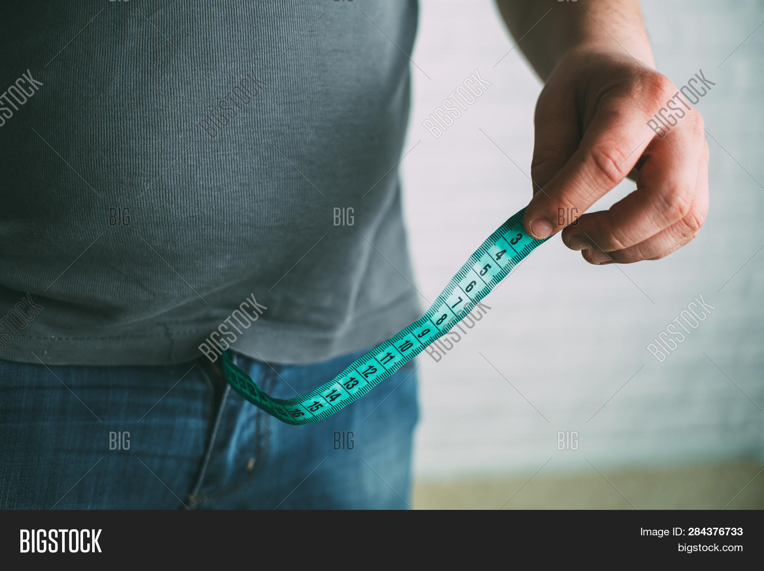 Guy Measures Penis Image & Photo (Free Trial) | Bigstock