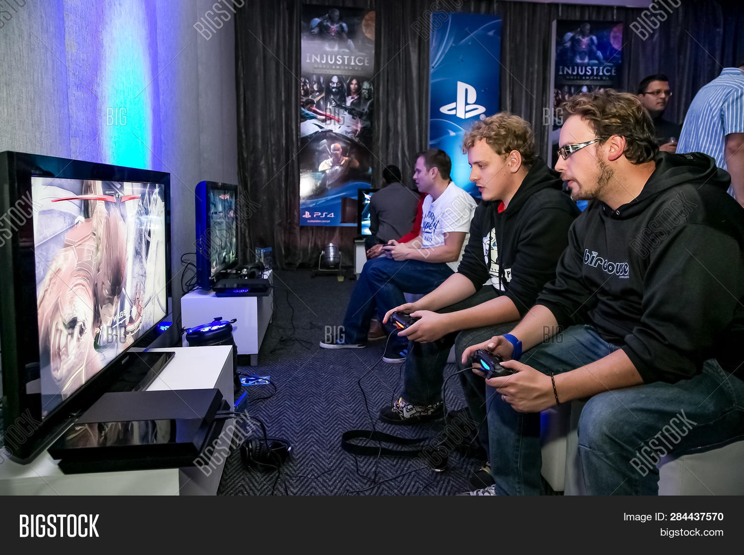 Gamers Play Station Image & Photo (Free Trial) | Bigstock