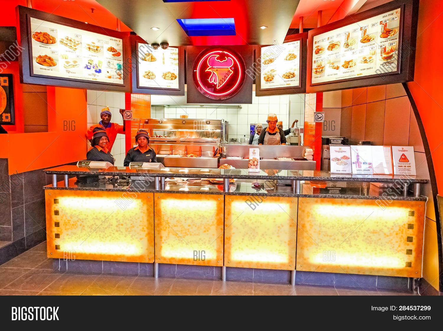 Interior Fast Food Image & Photo (Free Trial) | Bigstock