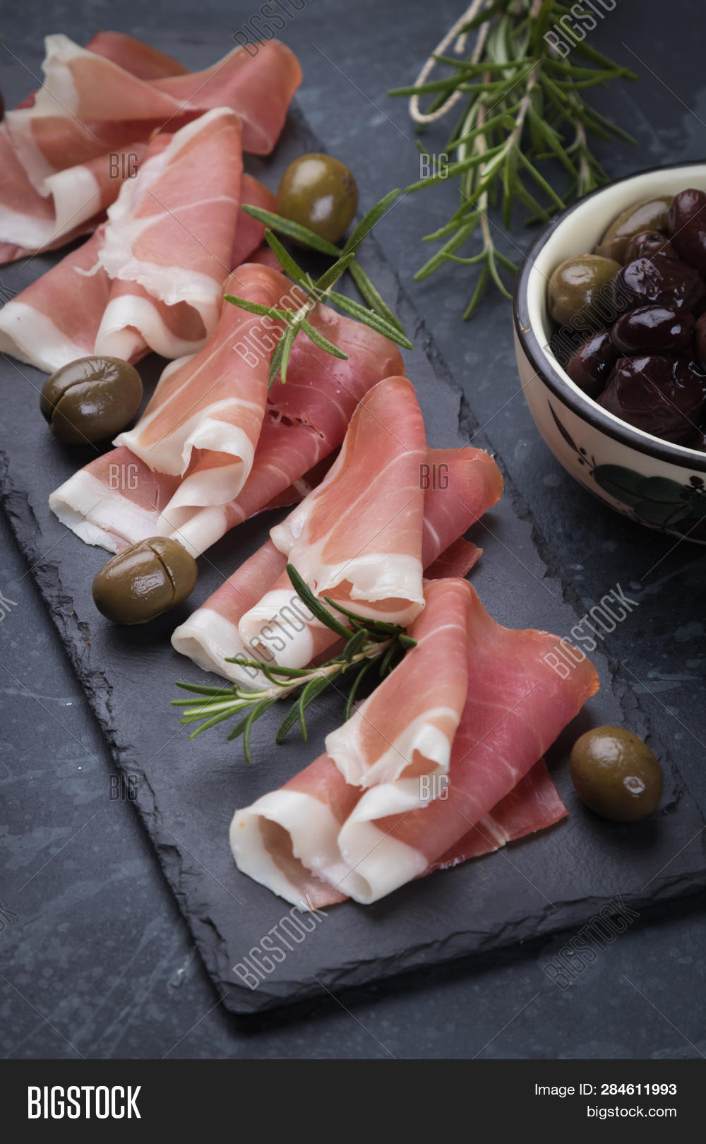 Slices Cured Ham Image & Photo (Free Trial) | Bigstock