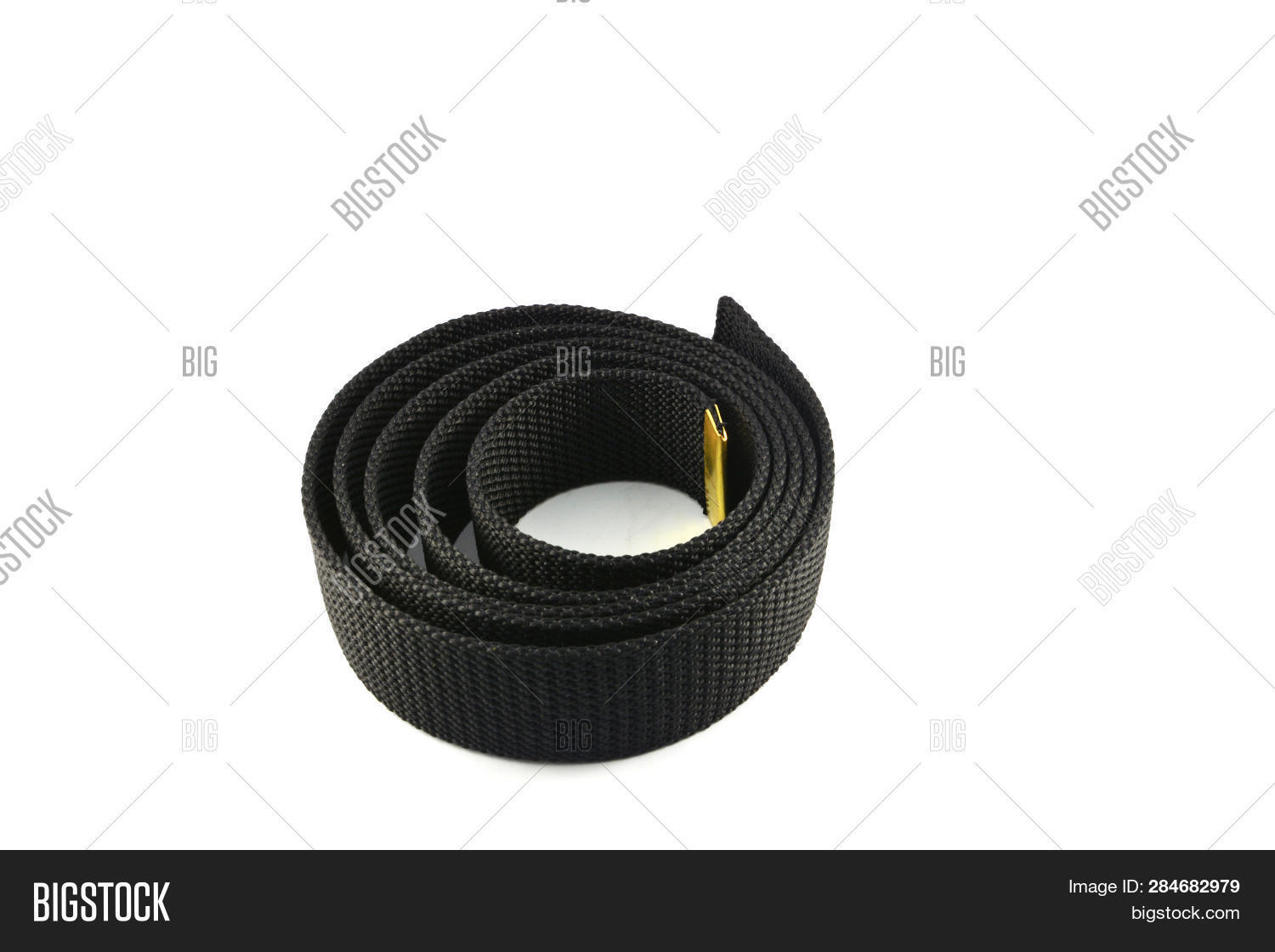 Black Nylon Waist Belt Image & Photo (Free Trial) | Bigstock
