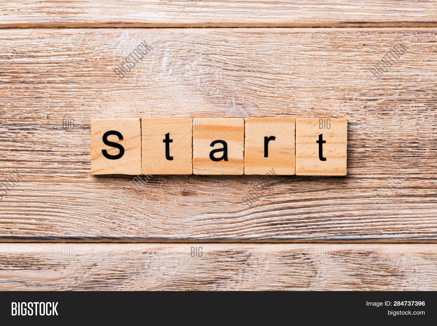 Start Word Written On Image & Photo (Free Trial) | Bigstock