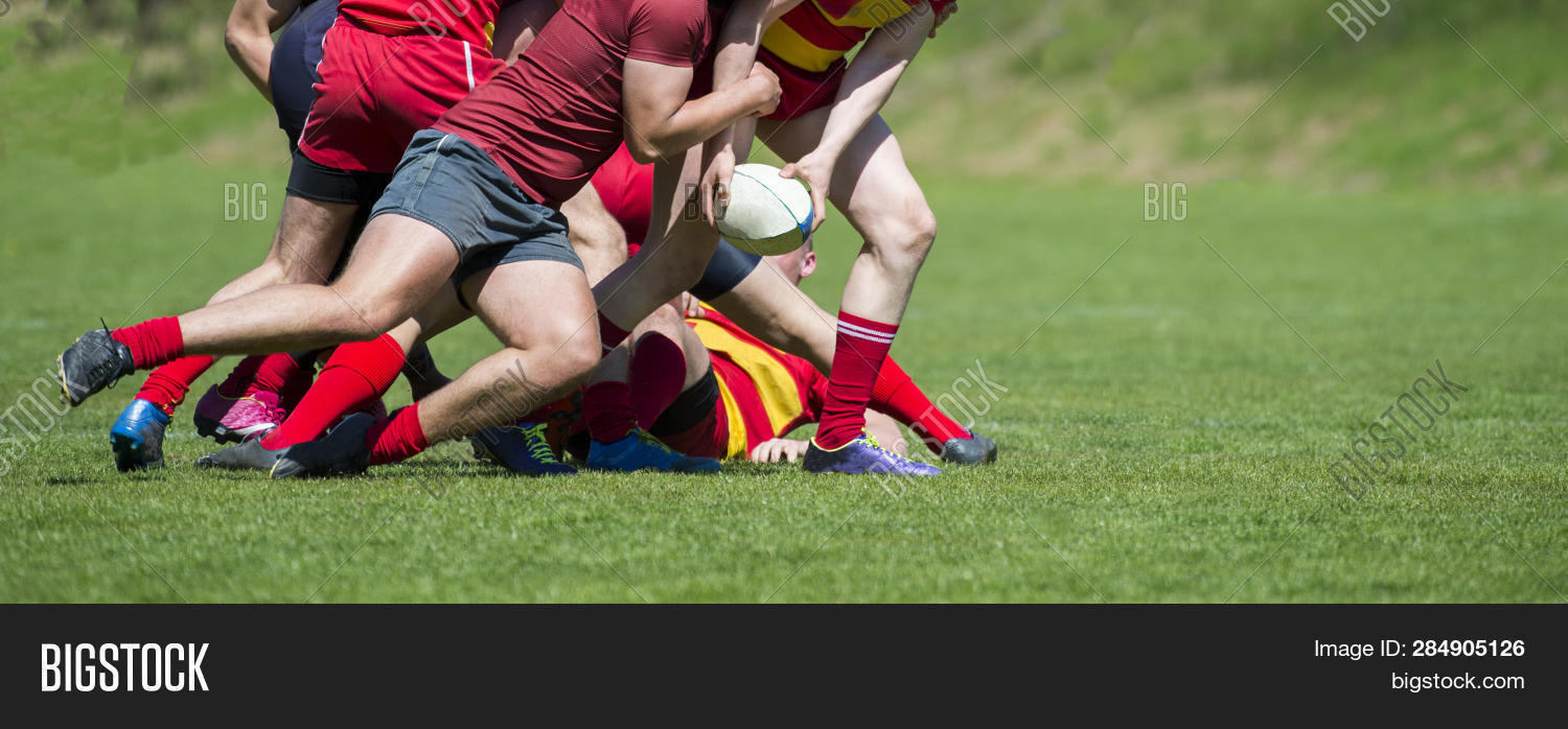 Rugby Players Fight Image & Photo (Free Trial) | Bigstock
