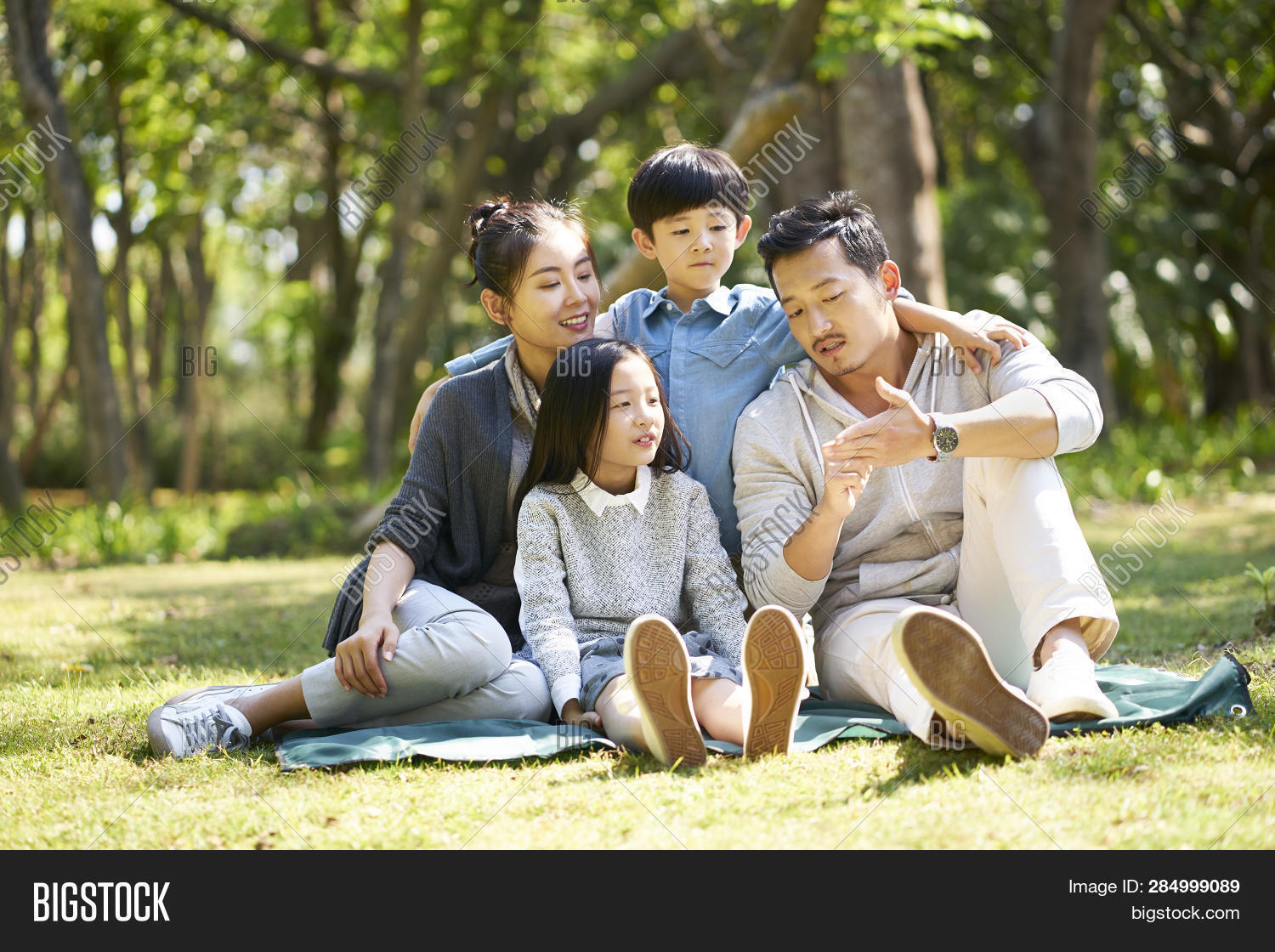 Asian Family Two Image & Photo (Free Trial) | Bigstock