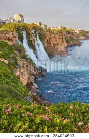 Lower Duden Waterfalls Image & Photo (Free Trial) | Bigstock
