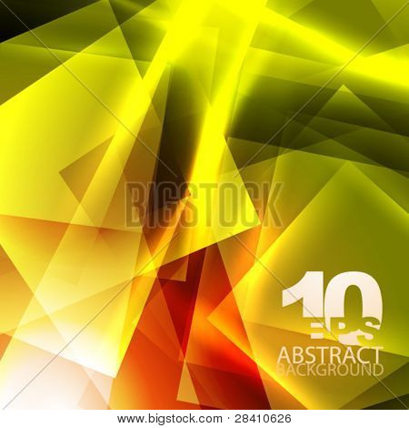 Yellow Techno Vector & Photo (Free Trial) | Bigstock