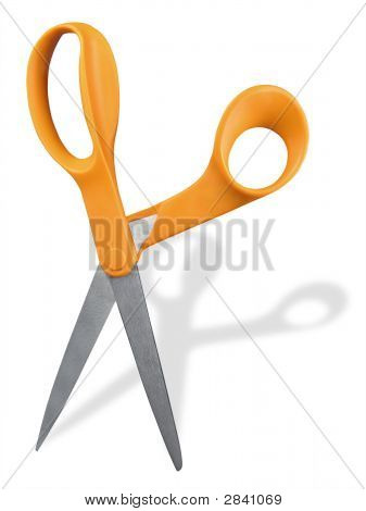 Scissors Orange Image & Photo (Free Trial) | Bigstock