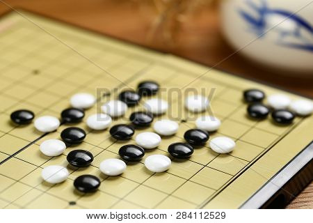 Chinese Go Game Board Image & Photo (Free Trial) | Bigstock