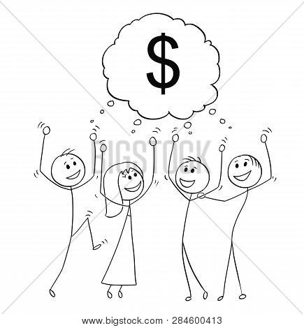 Celebrating Stick Figure