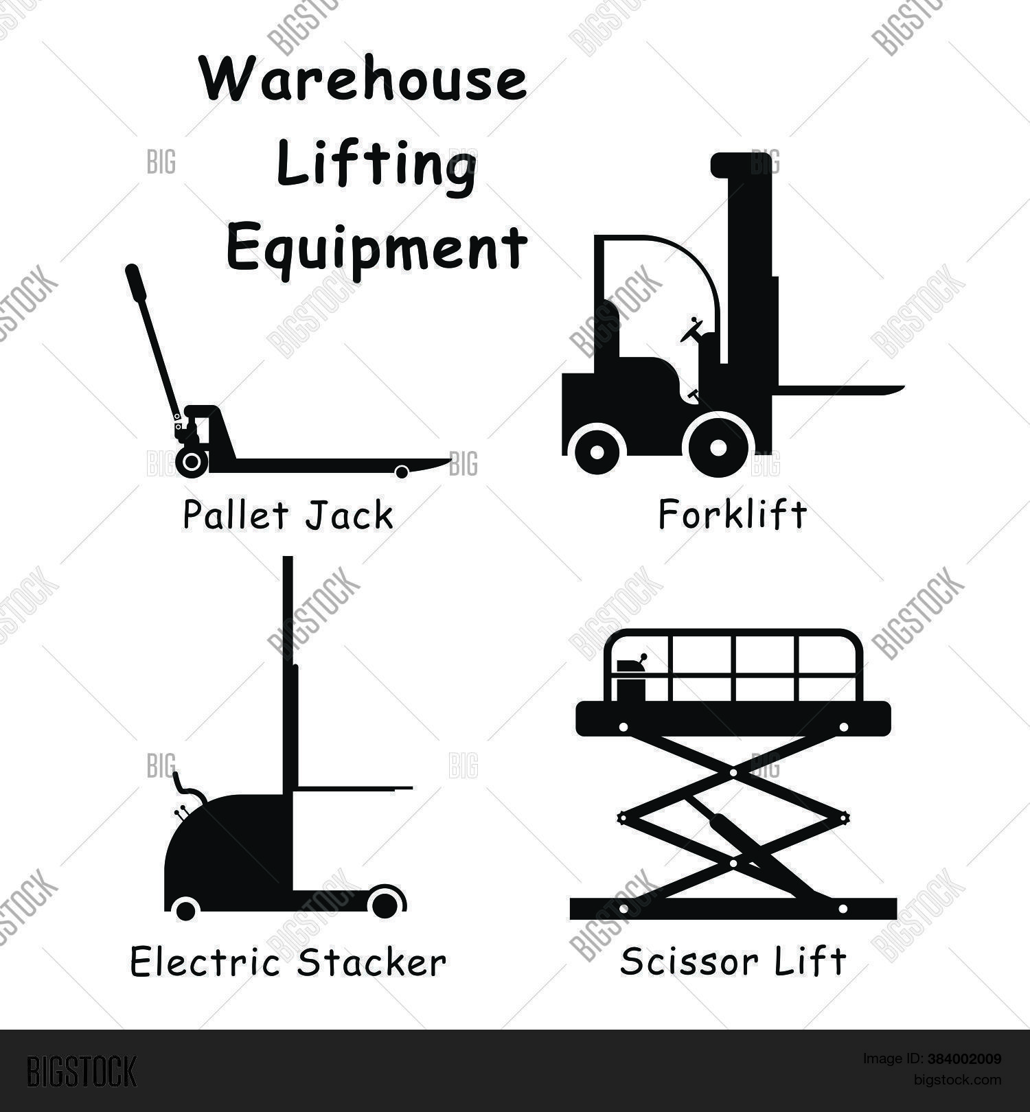 Warehouse Lifting Vector & Photo (Free Trial) | Bigstock