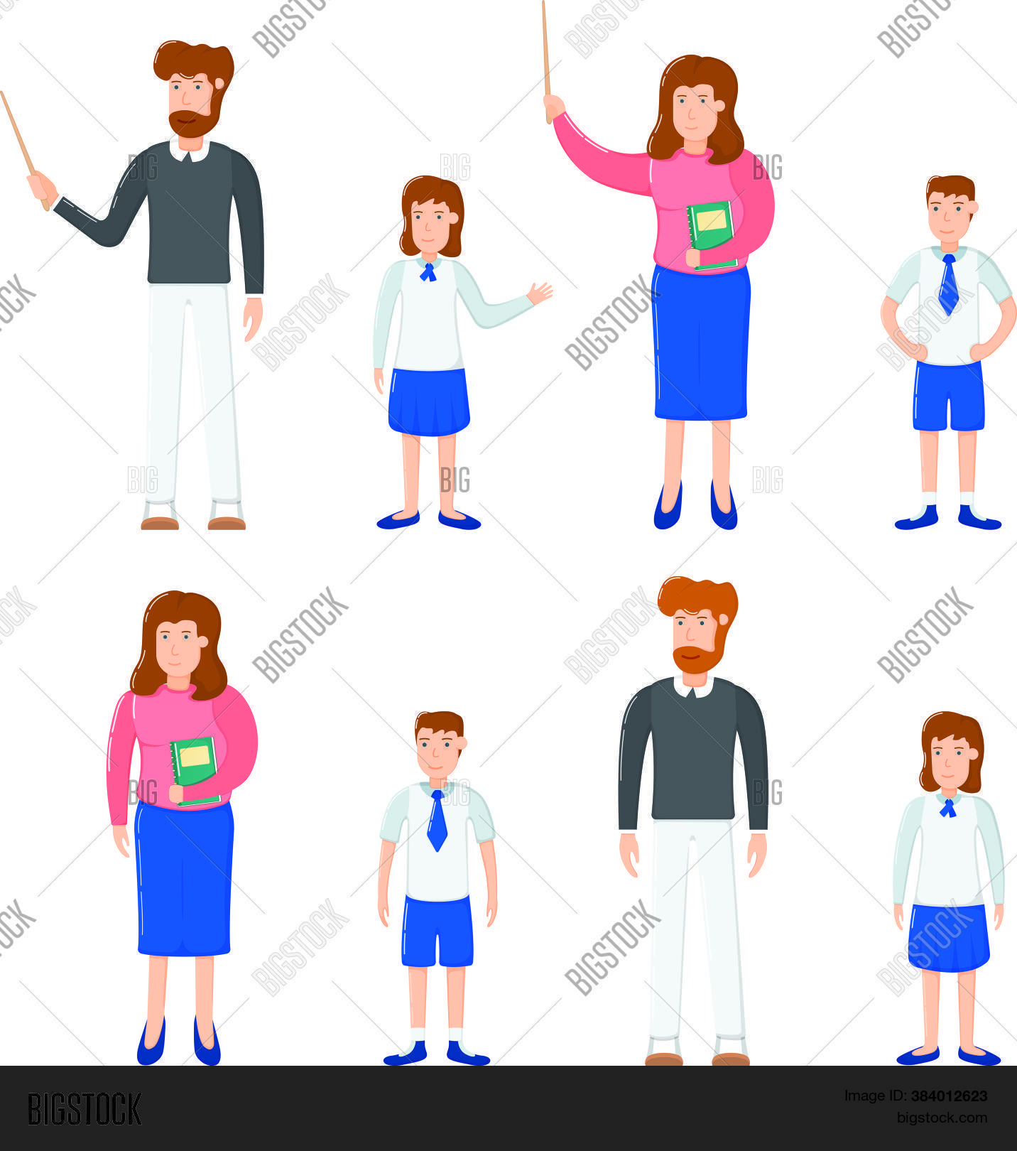 Smiling Teacher Clip Art