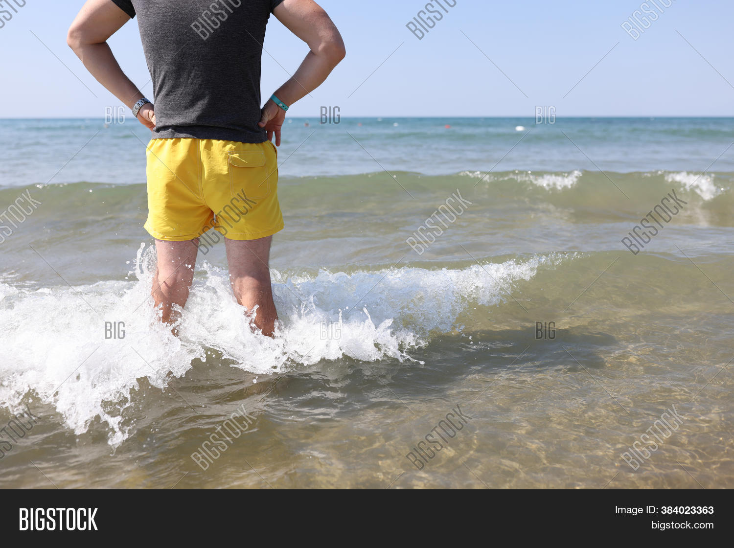 Lifeguard Man Yellow Image & Photo (Free Trial) | Bigstock