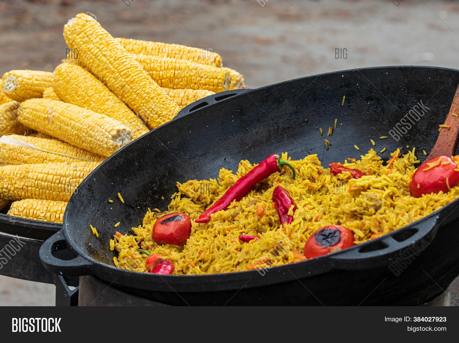 Large Cauldron Cooked Image & Photo (Free Trial) | Bigstock