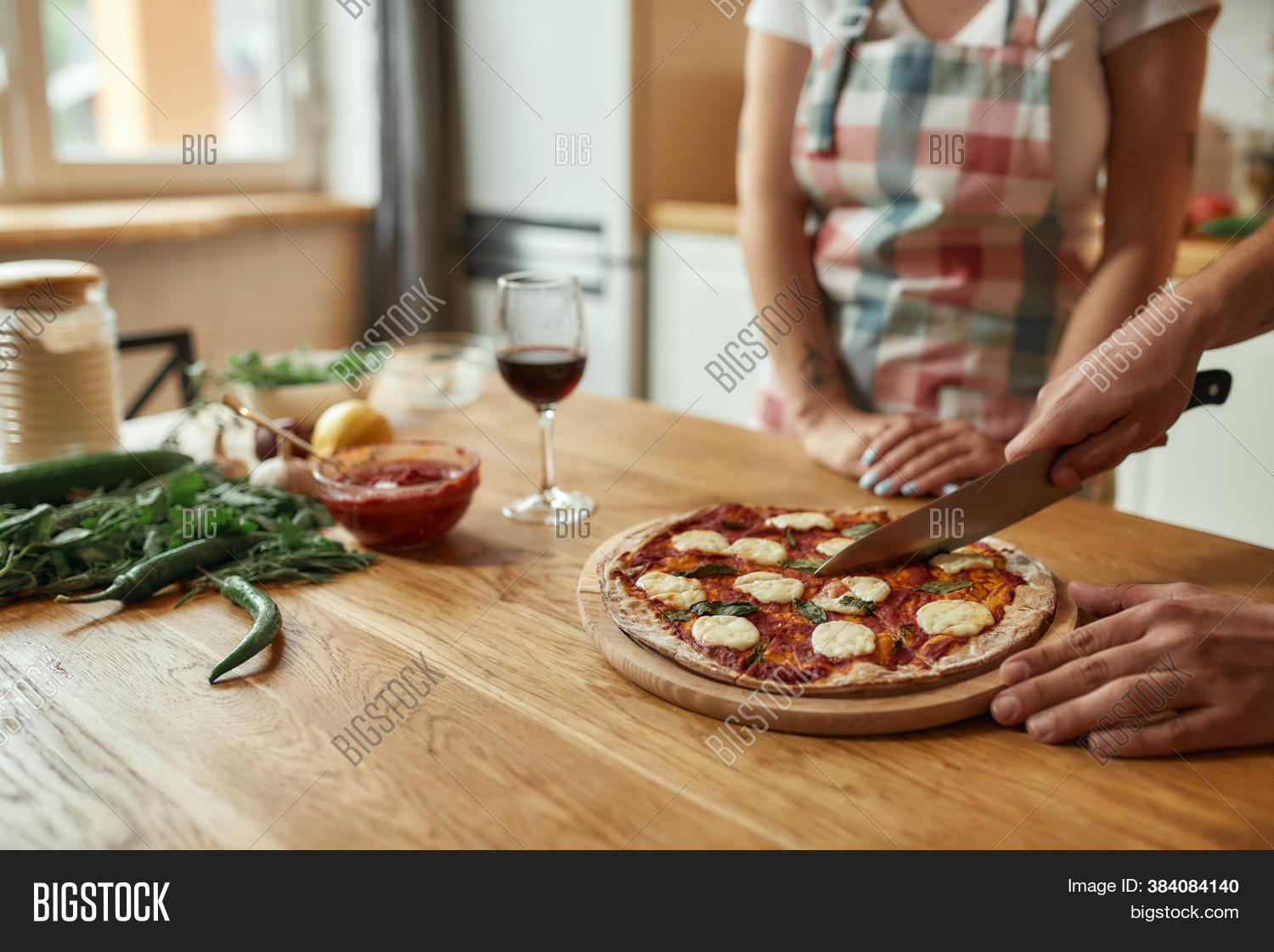 Top Pizza. Cropped Image & Photo (Free Trial) | Bigstock
