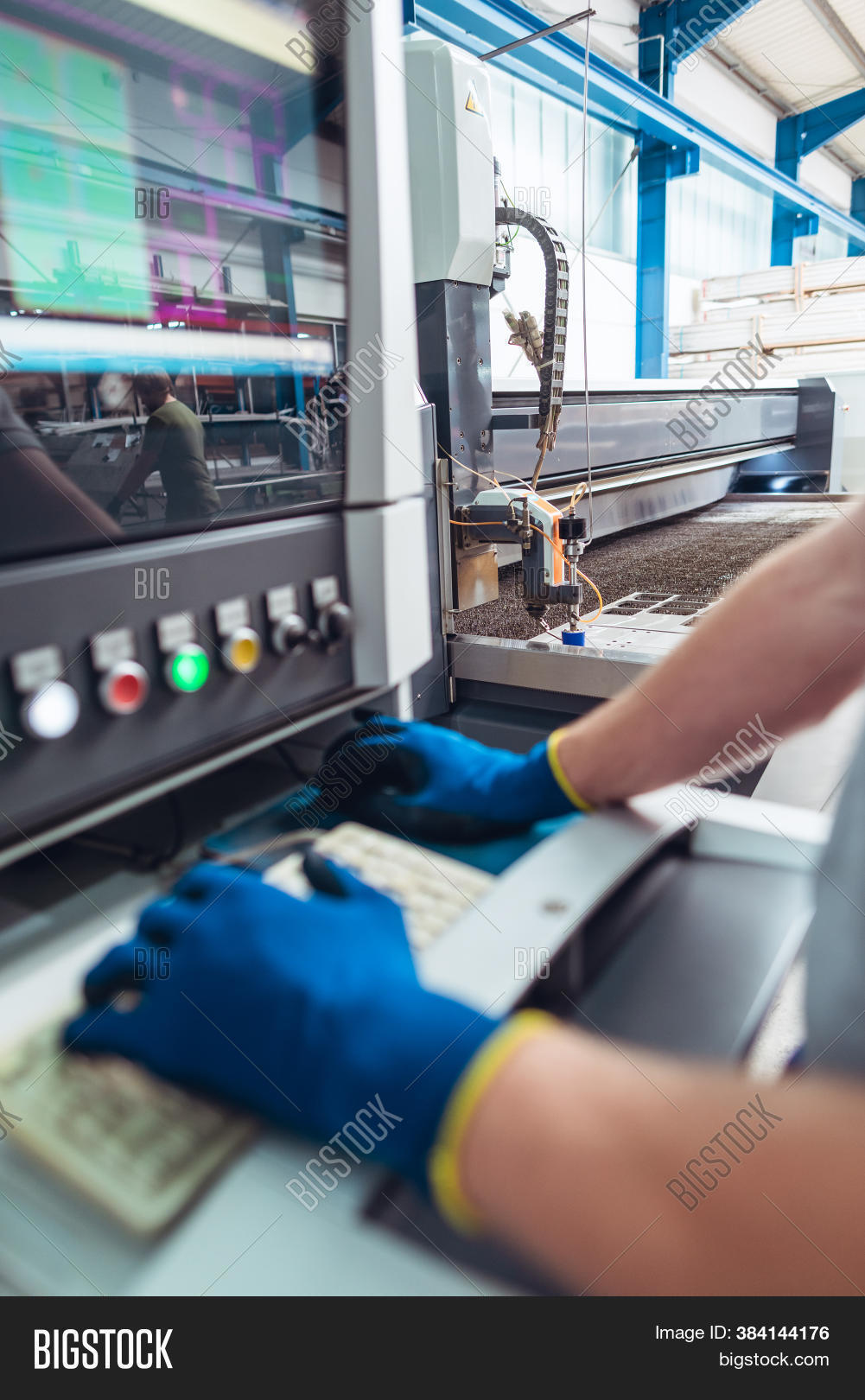 Worker Operating Water Image & Photo (Free Trial) | Bigstock