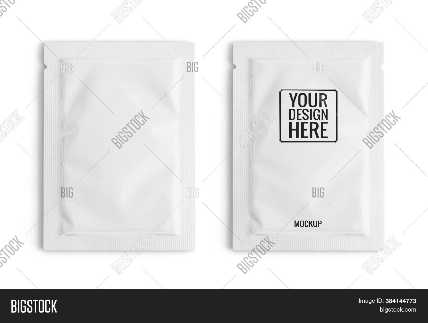 Blank White Sachet Image & Photo (Free Trial) | Bigstock