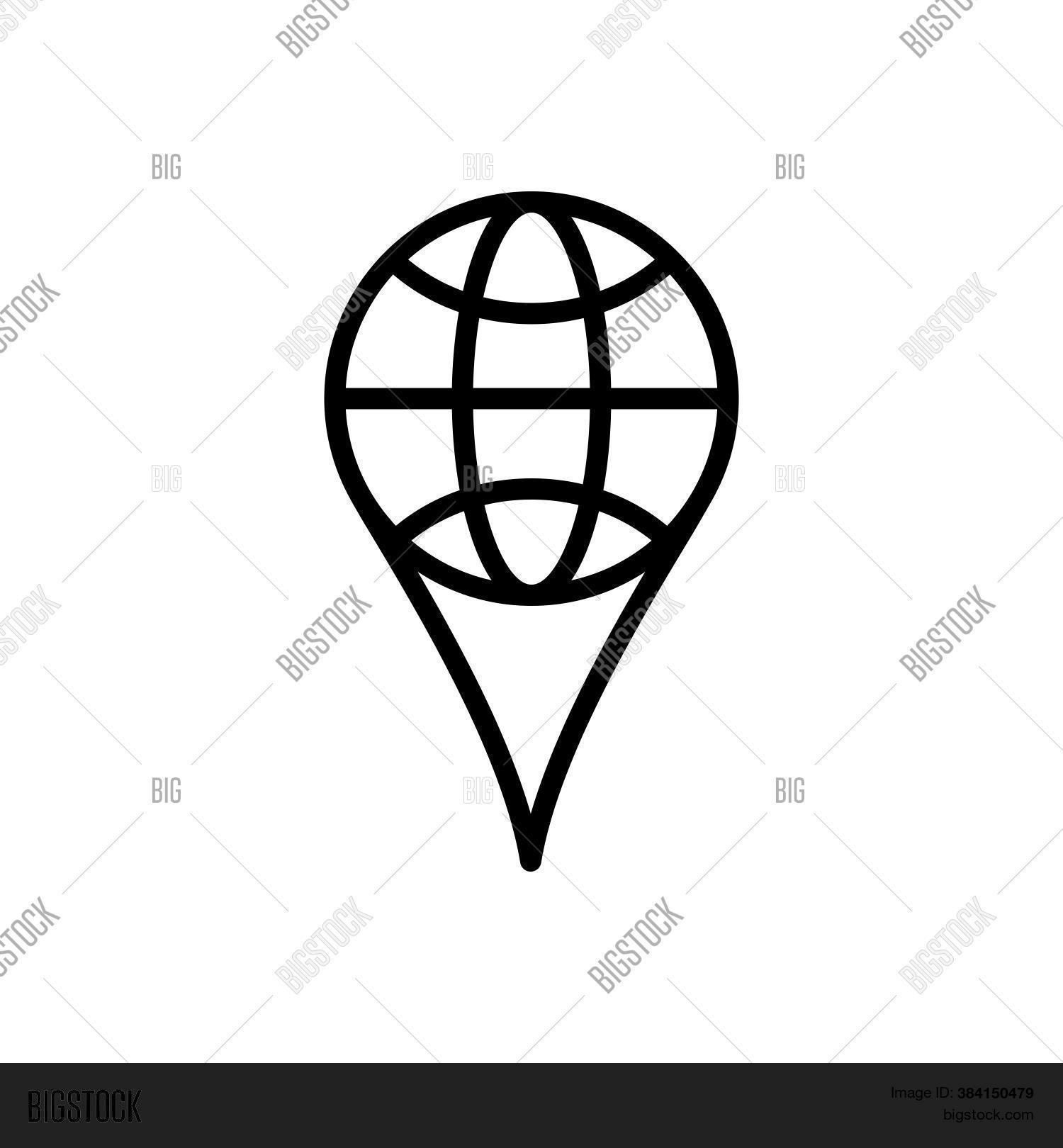Black Line Icon Vector & Photo (Free Trial) | Bigstock