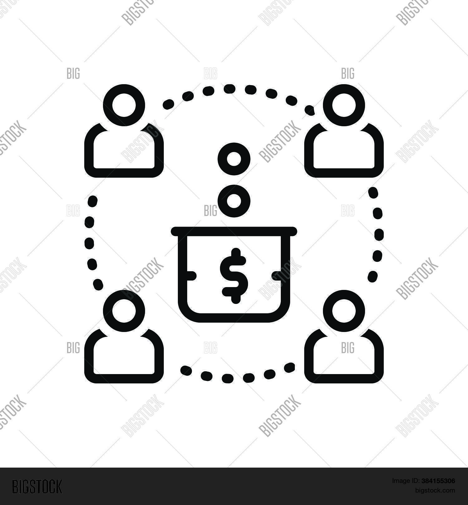 Black Line Icon Vector & Photo (Free Trial) | Bigstock