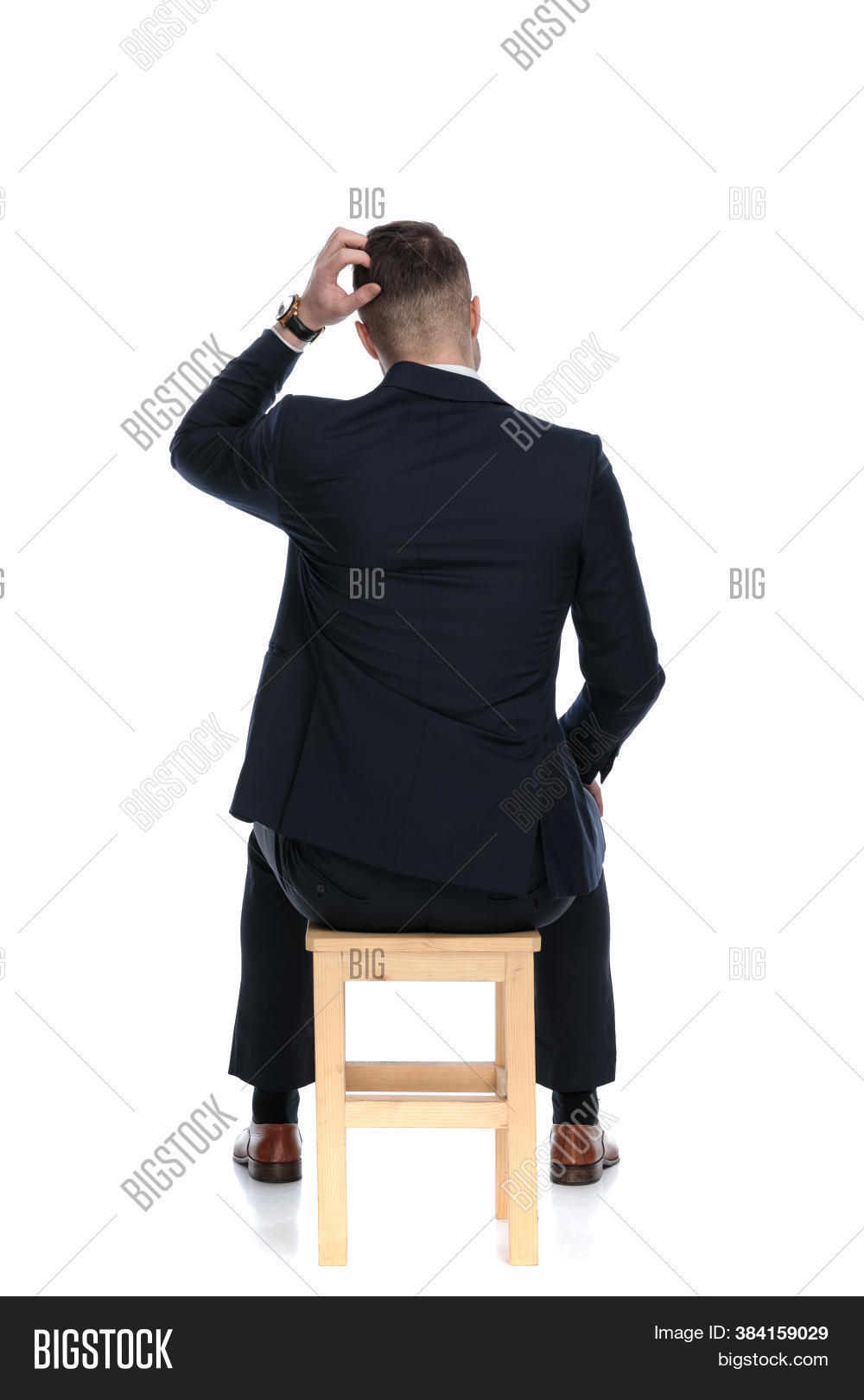 Back View Confused Image & Photo (Free Trial) | Bigstock