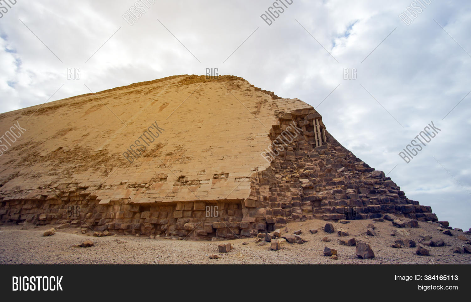 Bent Pyramid Egypt Image & Photo (Free Trial) | Bigstock