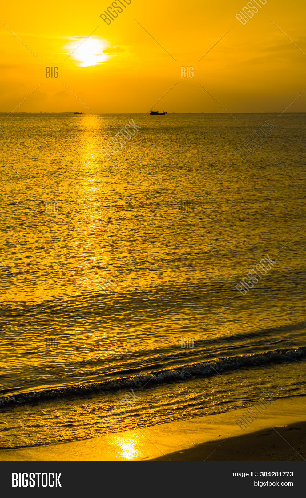 Amazing Sunset View On Image & Photo (Free Trial) | Bigstock