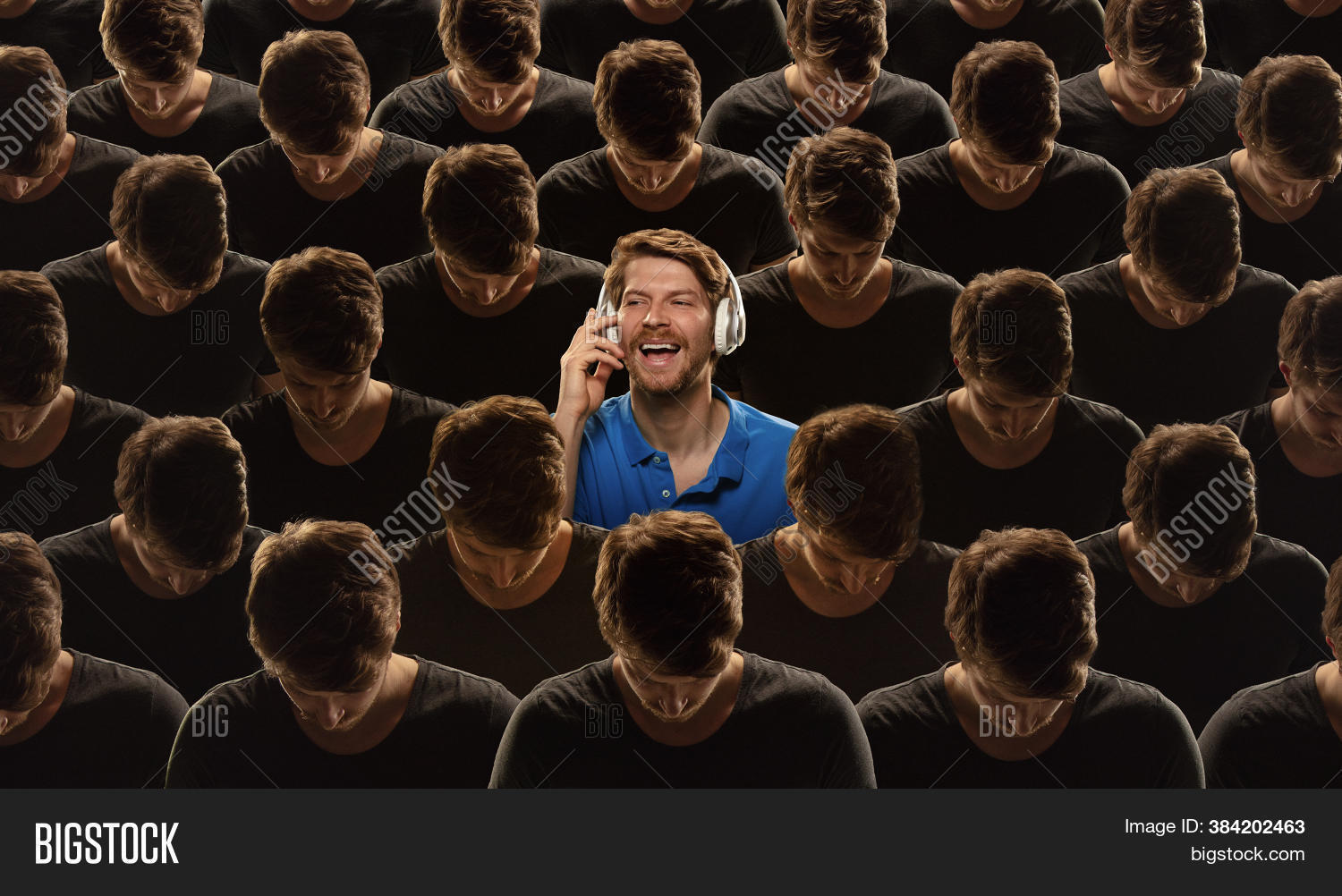 Top View Grey Crowd Image & Photo (Free Trial) | Bigstock