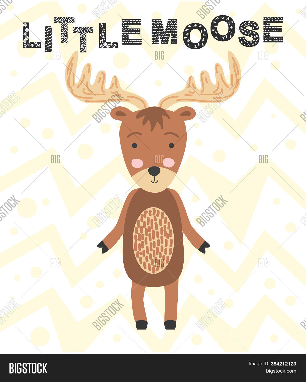 Little Moose. Image & Photo (Free Trial) | Bigstock