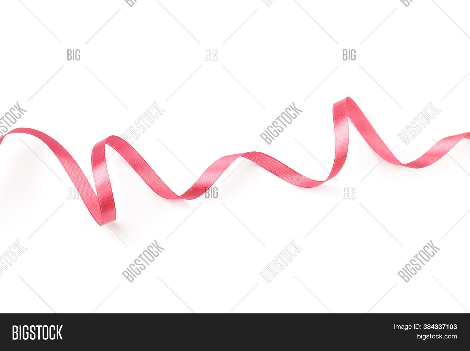 Pink Satin Curly Image & Photo (Free Trial) | Bigstock