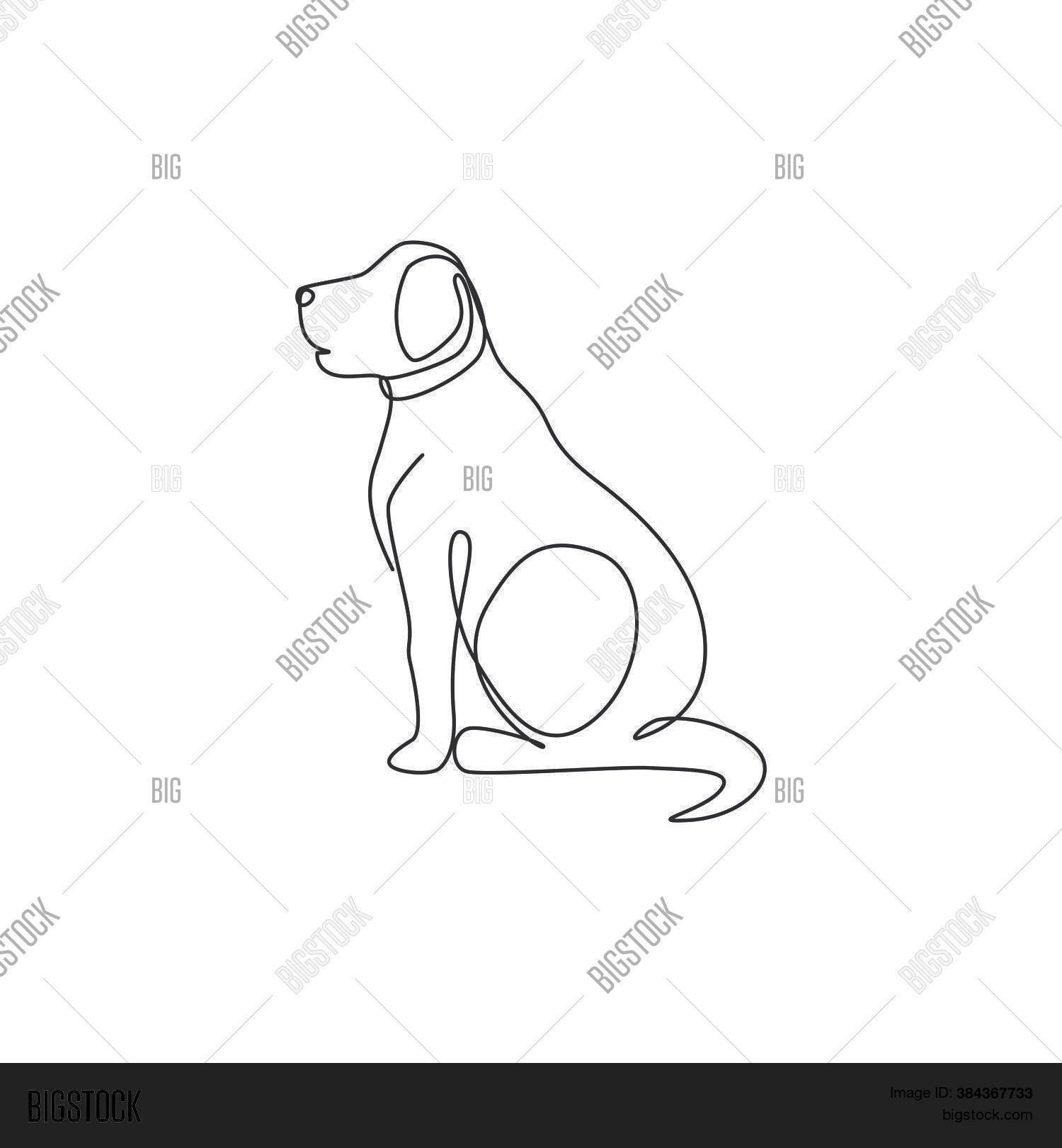 Single One Line Vector & Photo (Free Trial) | Bigstock