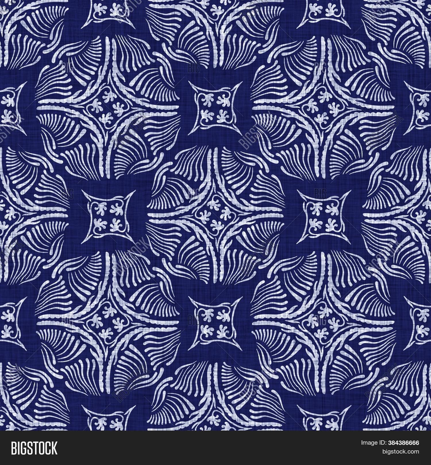 Seamless Indigo Doodle Image & Photo (Free Trial) | Bigstock