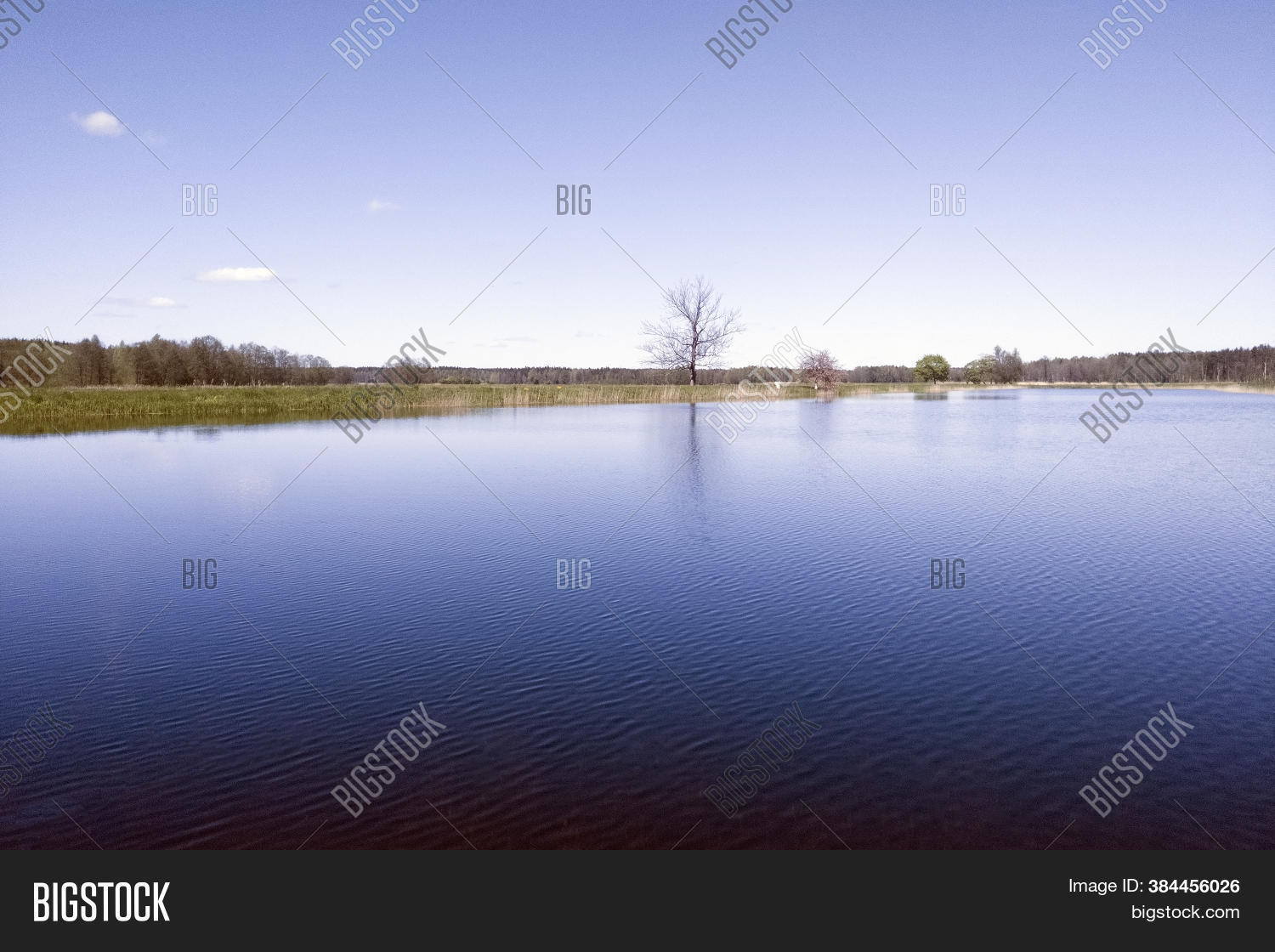Beautiful Small Lake Image & Photo (Free Trial) | Bigstock