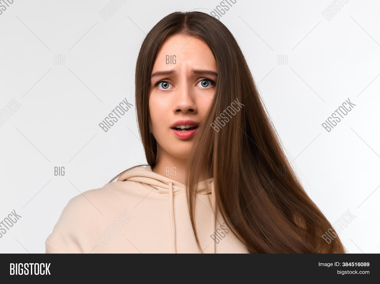 Studio Shot Insecure Image & Photo (Free Trial) | Bigstock