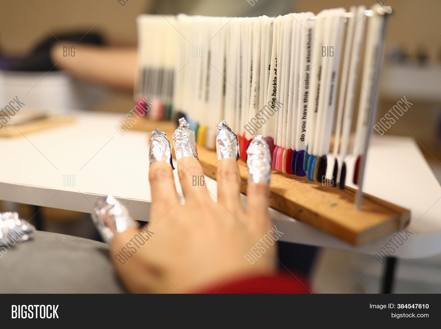 Womans Hand Foil On Image & Photo (Free Trial) | Bigstock