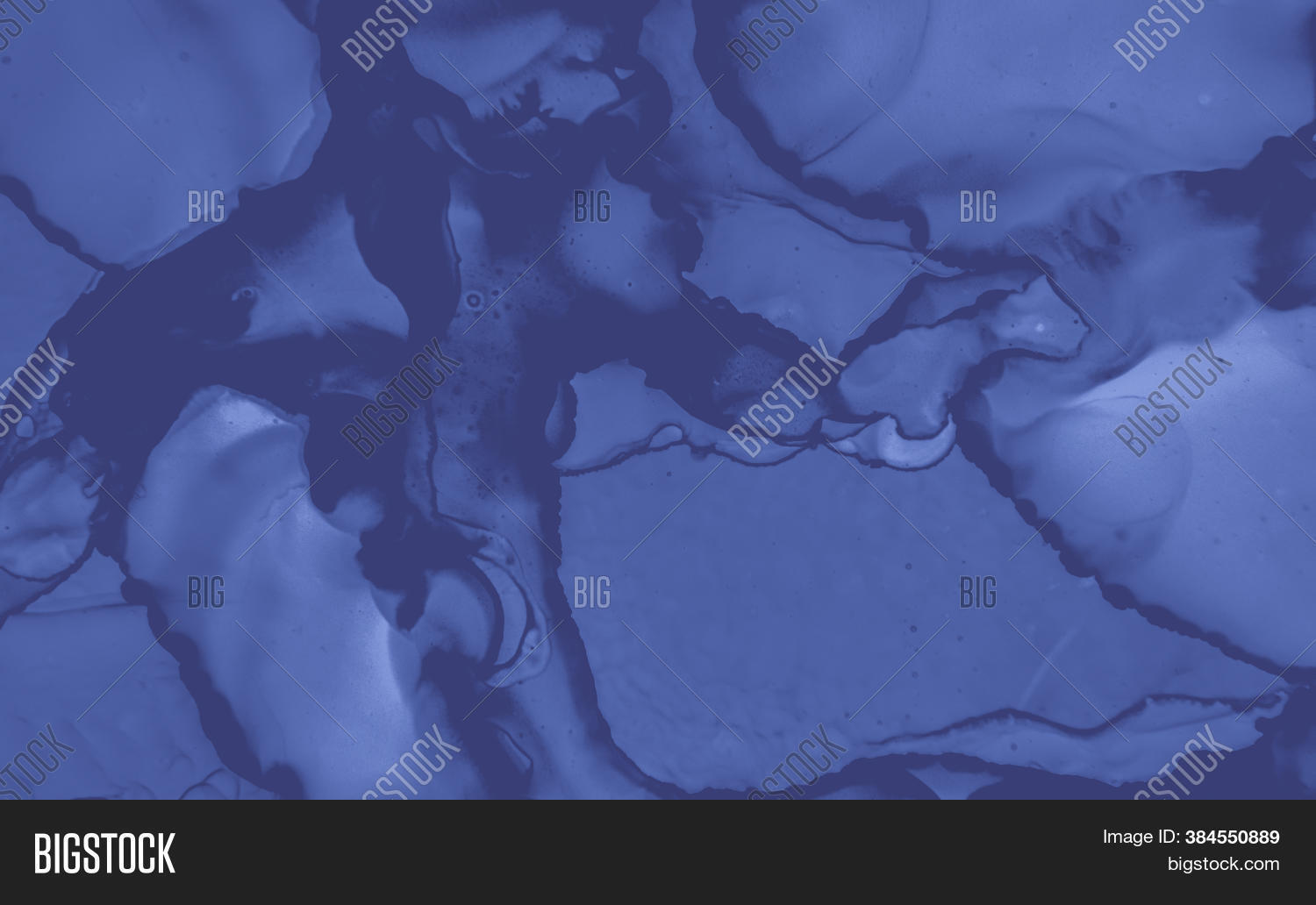 Blue Ink Texture. Wave Image & Photo (Free Trial) | Bigstock