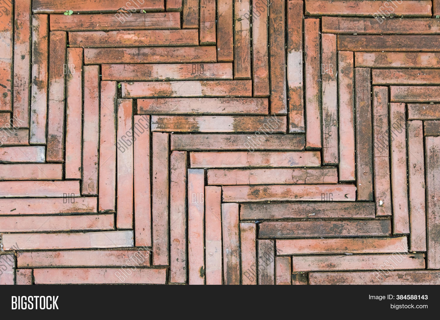 Wave Pattern Red Brick Image & Photo (Free Trial) | Bigstock