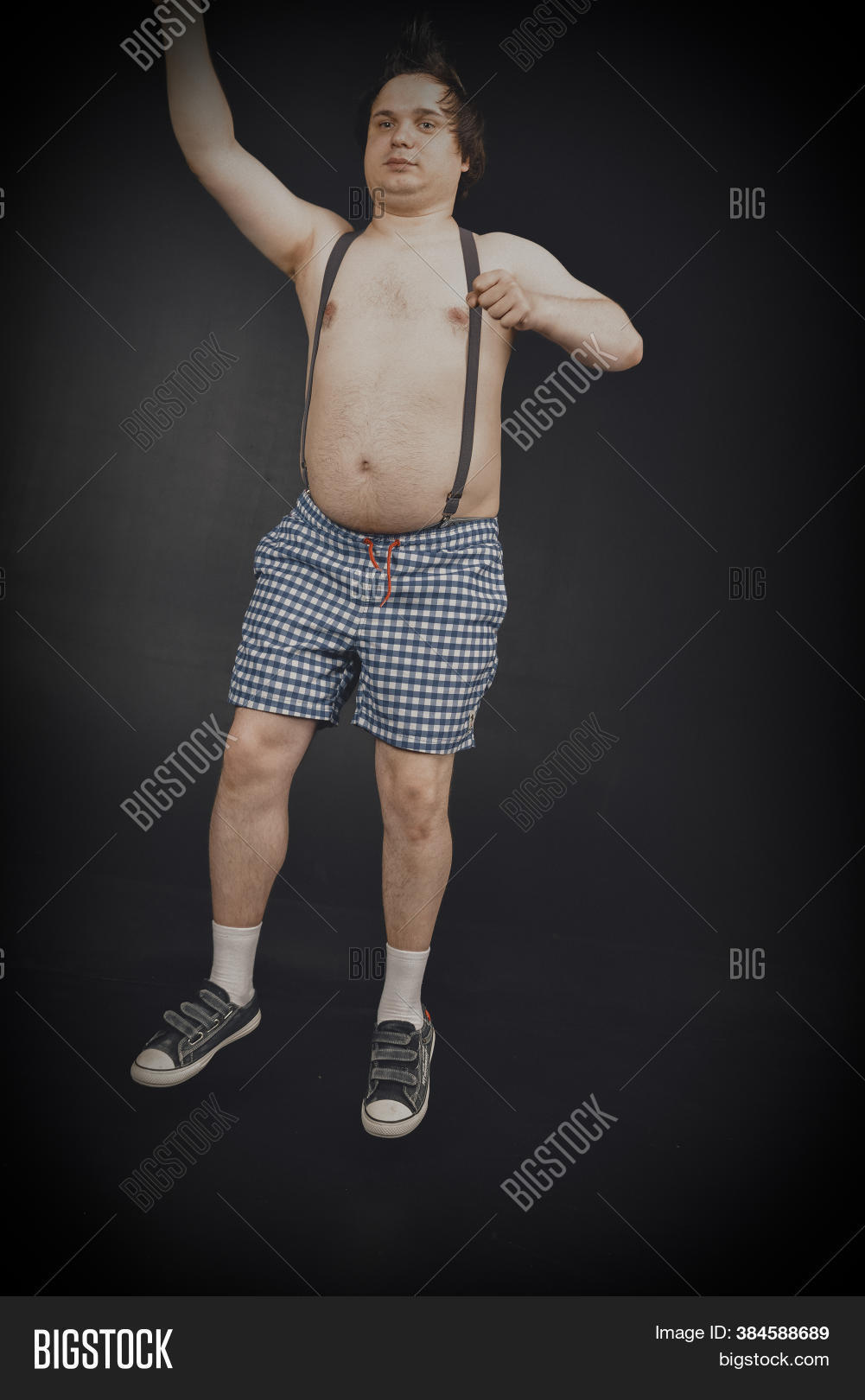 Funny Fat Guy Does Image & Photo (Free Trial) | Bigstock