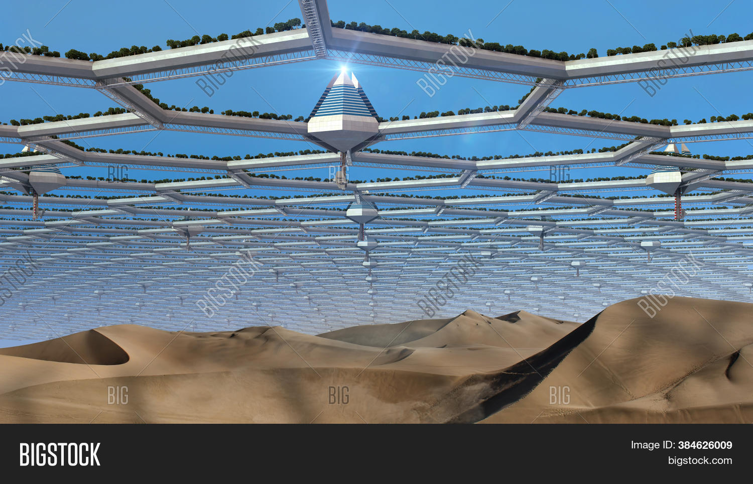 3d Futuristic Mega Image & Photo (Free Trial) | Bigstock