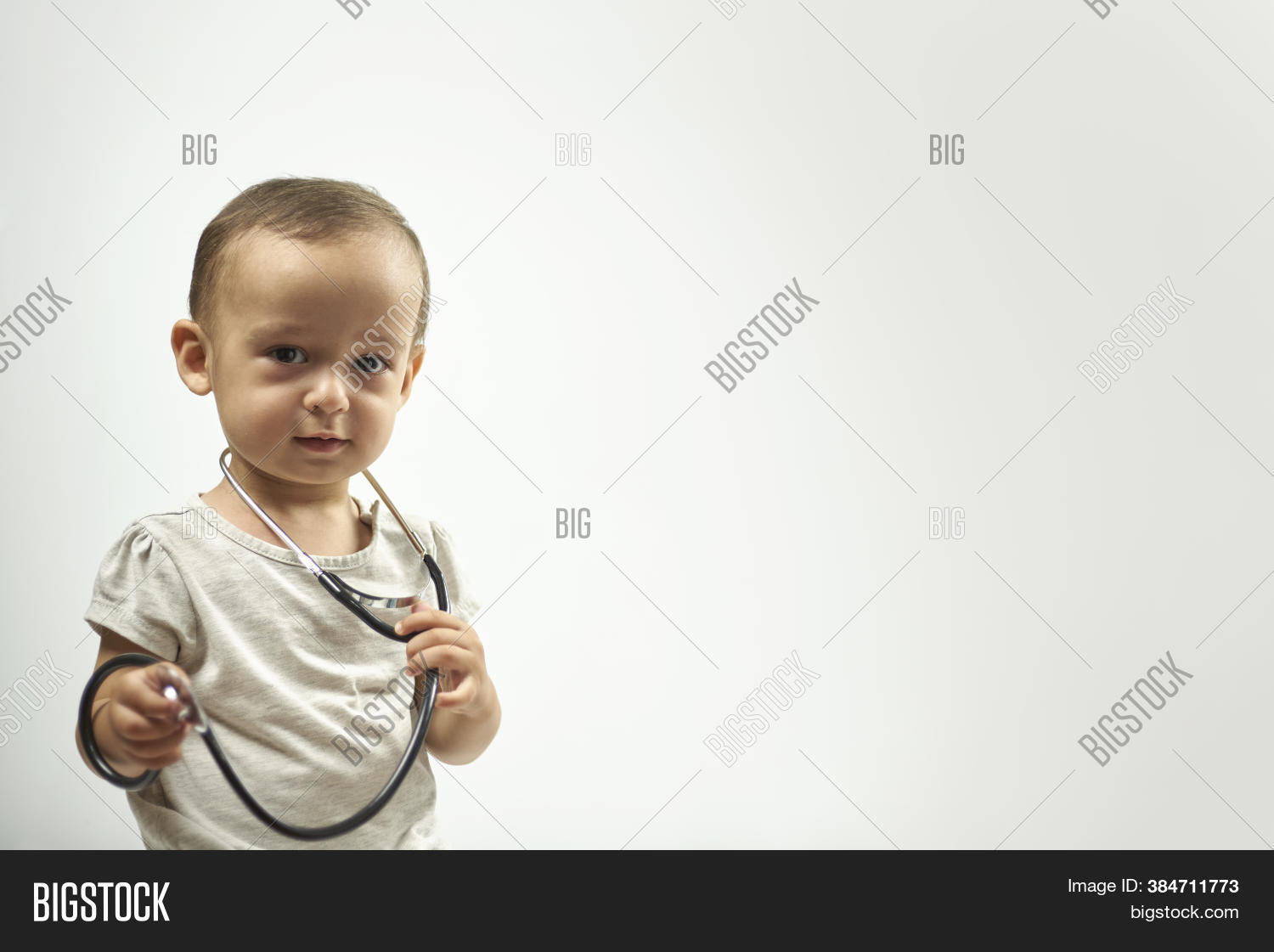 Baby Boy Stethoscope Image & Photo (Free Trial) | Bigstock