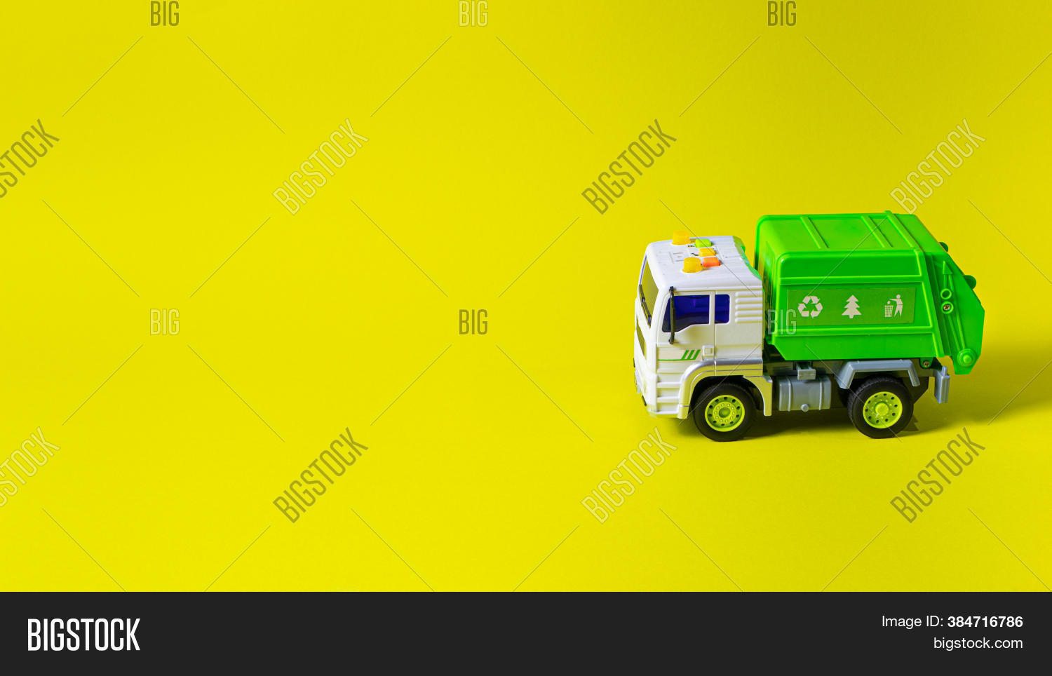 Toy Garbage Truck Image & Photo (Free Trial) | Bigstock