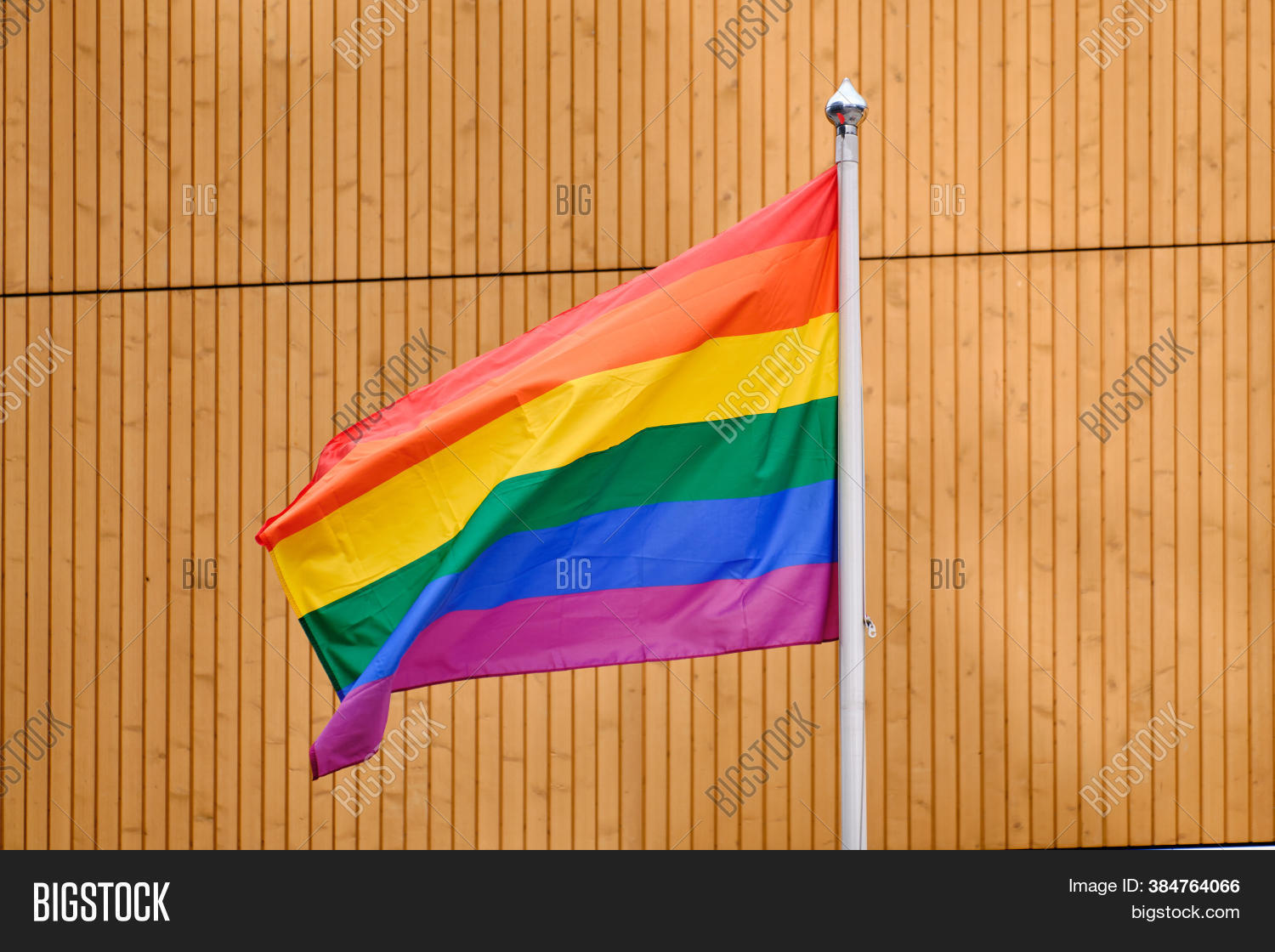 Pride Flag On White Image & Photo (Free Trial) | Bigstock