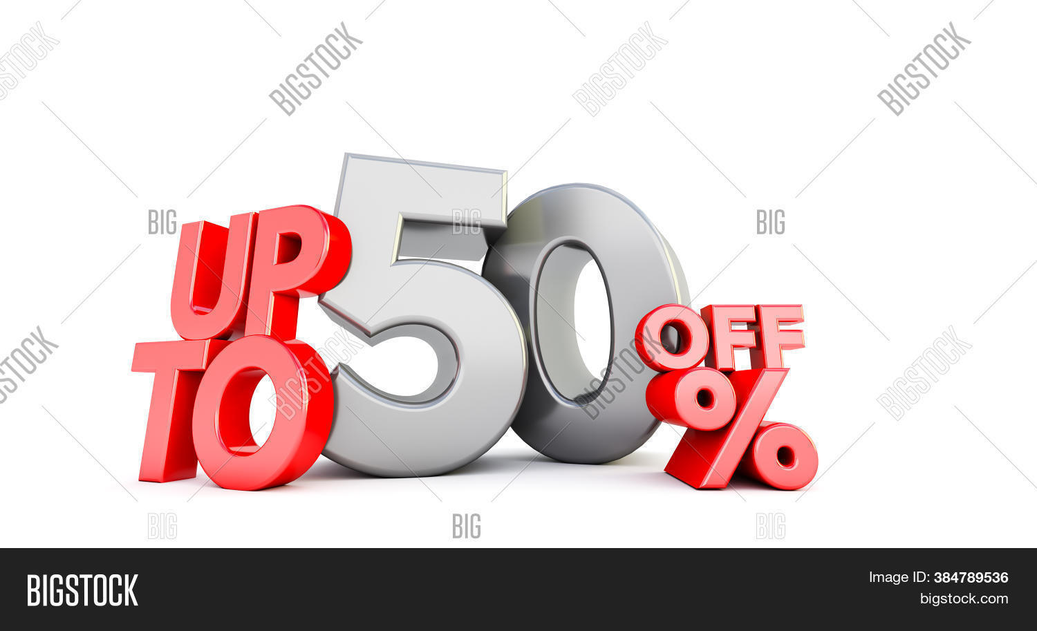 50% Fifty Off Word Image & Photo (Free Trial) | Bigstock