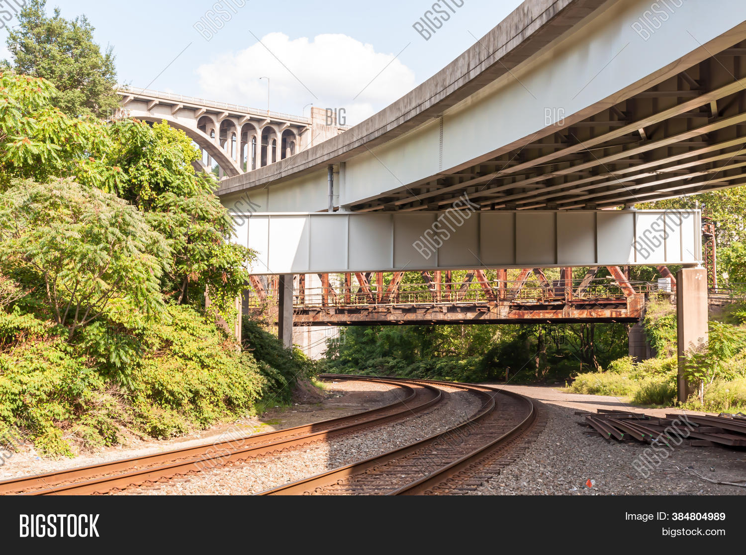Railroad Tracks Under Image & Photo (Free Trial) | Bigstock