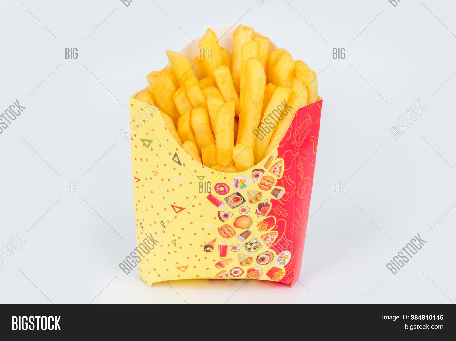French Fries Colored Image & Photo (Free Trial) | Bigstock